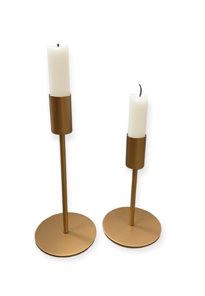 Vuokraa kultaiset kynttilänjalat - Saapu Design